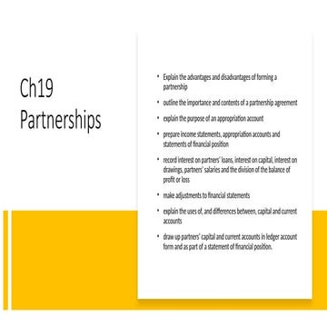 Current account of partners | PPTX