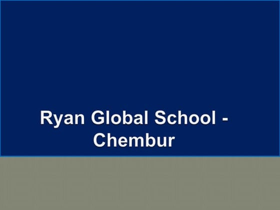 Nutrition for School Children - Ryan International School | PDF