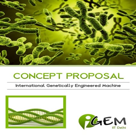 iGEM IIT Delhi 2014 brochure | PDF