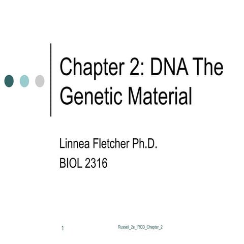 iGenetics_chapter2acidonucleico como material geentico.ppt
