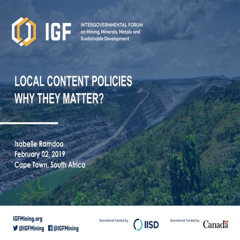 Why local content policies matter? | PPT