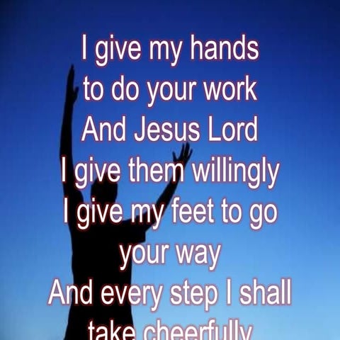 I give my hands | PPTX
