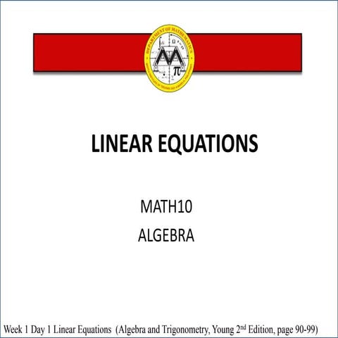L1_Linear_Equations.ppt mathematics grade 11 | PPT