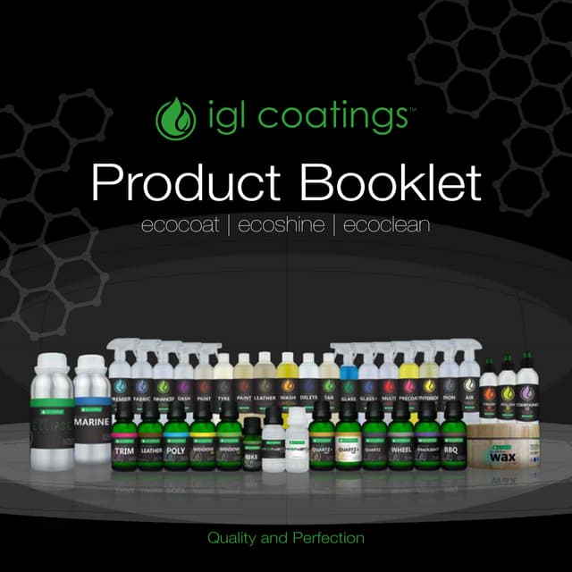 IGL Coatings product booklet 2019 | PDF