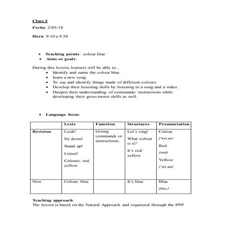 Lesson Plans 3 & 4 - Kinder | DOCX