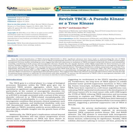 Exploring Advanced Therapeutics: Breakthroughs in Precision Medicine ...