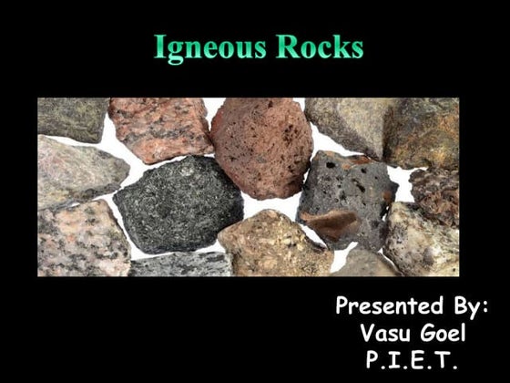 Igneous texture & structure Dyuti krushna Jena.pptx