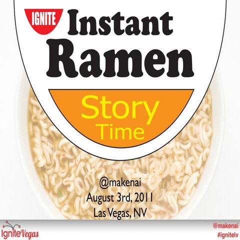 Pawel Szymczykowski: Instant Ramen Story Time | KEY