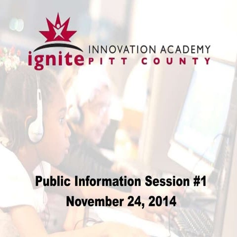 Ignite Innovation Academy - Pitt November 24 Public Meeting ...