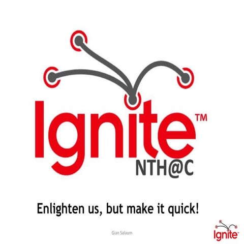 Ignite Talk | PPTX