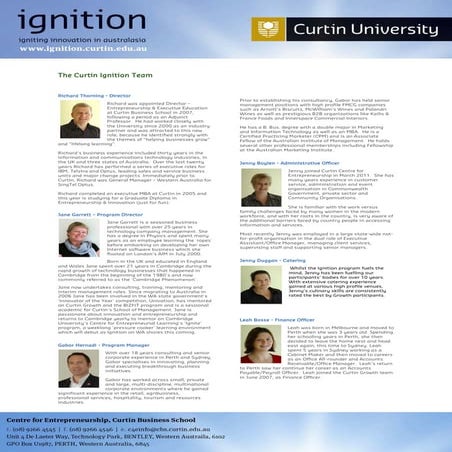 Ignition curtin team | PDF