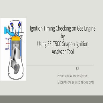 Ignition timing light checking | PPTX