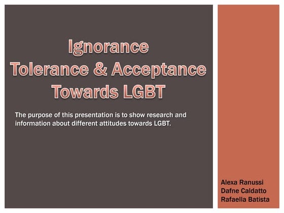 Stonewall Community Research | PPT