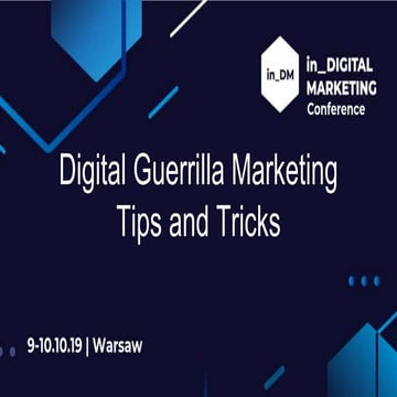Digital Guerrilla Marketing Tips and Tricks | PPT