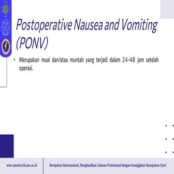 IG PONV asaaaaaaaaaaaaaaaaaaaaaaaaaaaaaa | PPTX