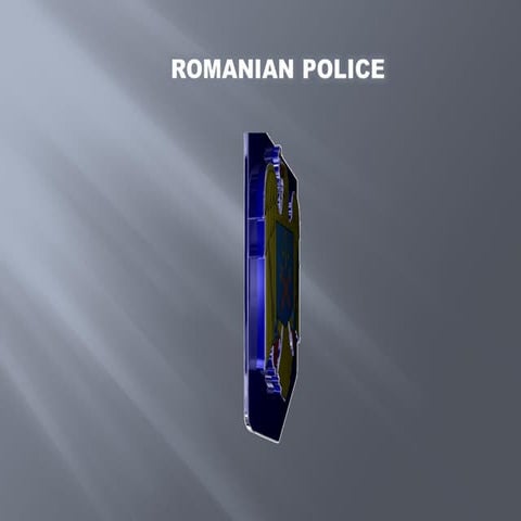IGPR - Romanian Police | PPT | Law