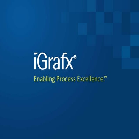 iGrafx | Business Process Management Solution Provider | ProServ UAE | PPTX