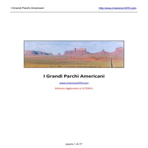 I grandi parchi_americani | PDF