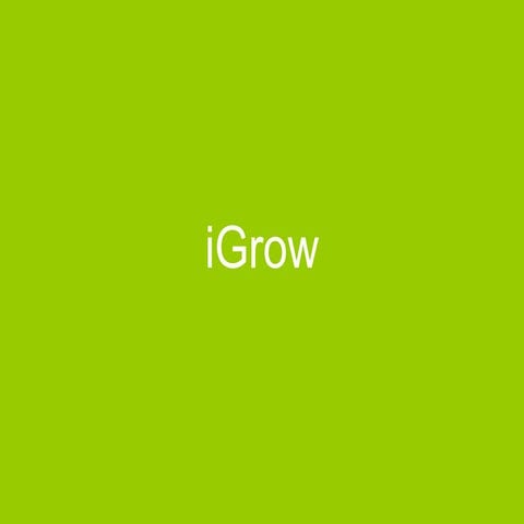I Grow slideshow | PPS