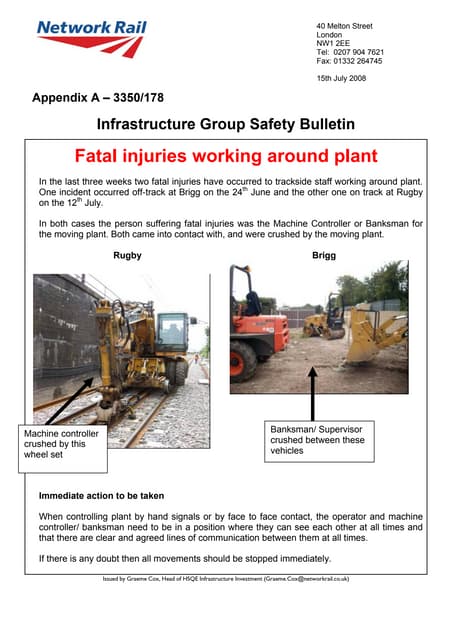 TOOLBOX TALK | lifting & rigging operations | PDF