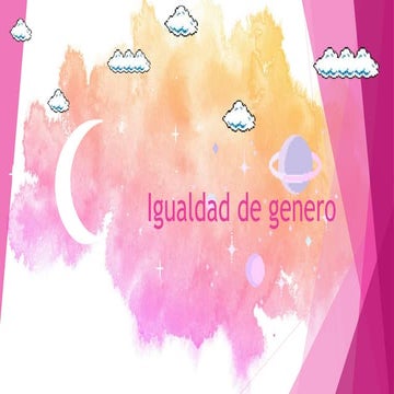 Igualdad de genero.. | PPTX