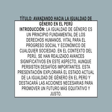 PRESENTACION DE IGUALDAD DE GENERO EN PERU.pptx