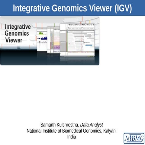 Integrative Genomics Viewer | ODP