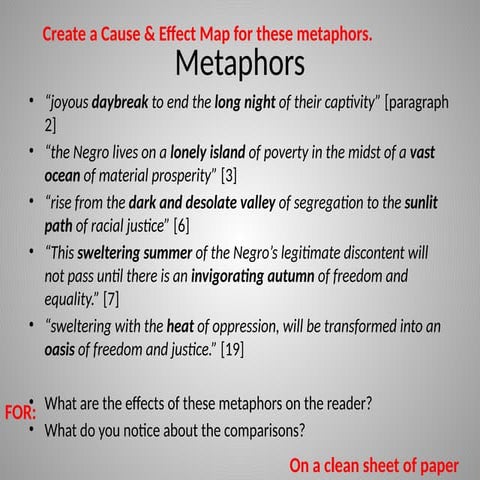 I Have A Dream - a detailed analysis... | PPTX