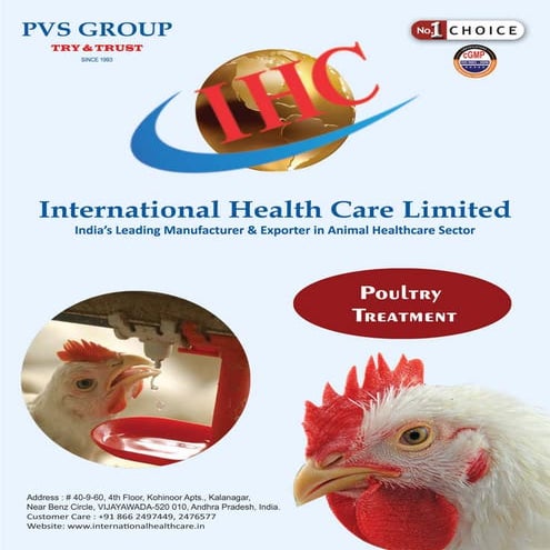 Ihc poultry treatment catalgoue | PDF