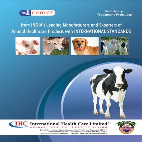 Ihc veterinary treatment catalogue | PDF