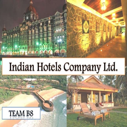 Academic Analysis of IHCL | PPTX | Hospitality Industry | Industries