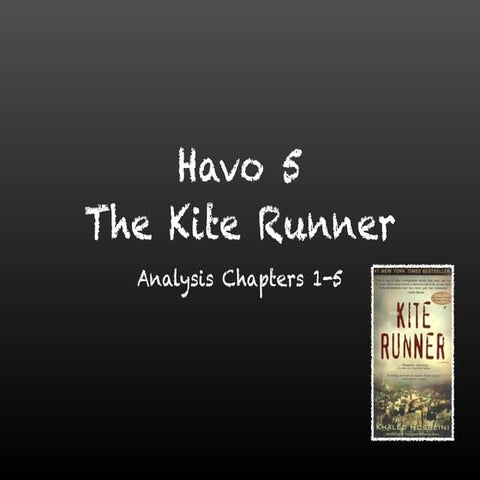 The Kite Runner Chapter 1-5 | PDF