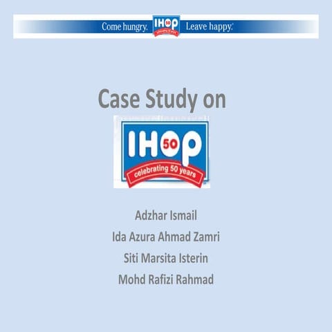 Ihop Cs Slide Final Xp | PPT