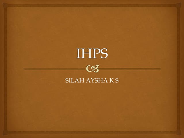 Congenital hypertrophic pyloric stenosis | PPT