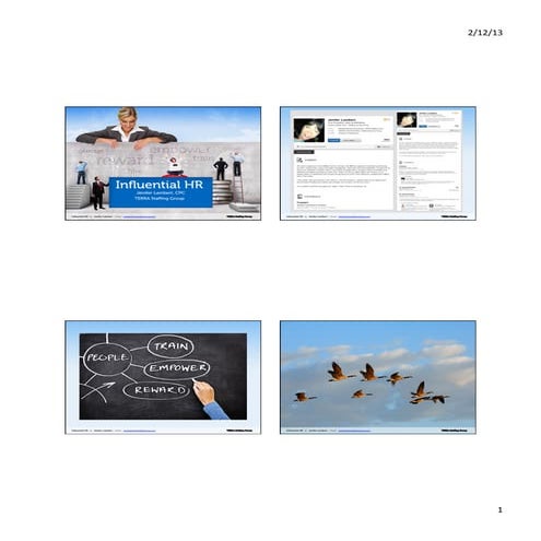 Influence HR Handout's | PDF | Human Resources | Business