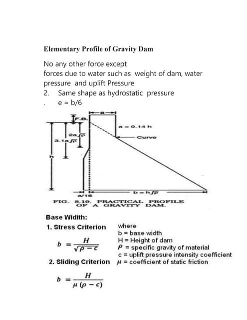 Gravity Dam Construction Technologies To Construct A Dam