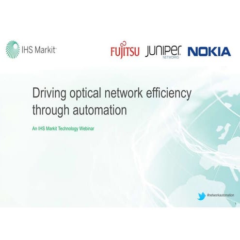Ihs Juniper Webinar Disaggrgationandautomation 2019 Ppt