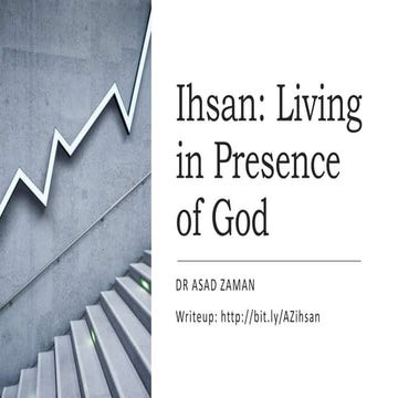 Ihsan: Living in Presence of God | PPTX