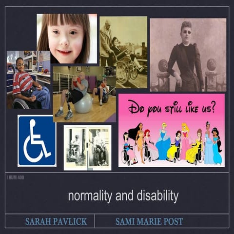 Normality and Disability | PPT