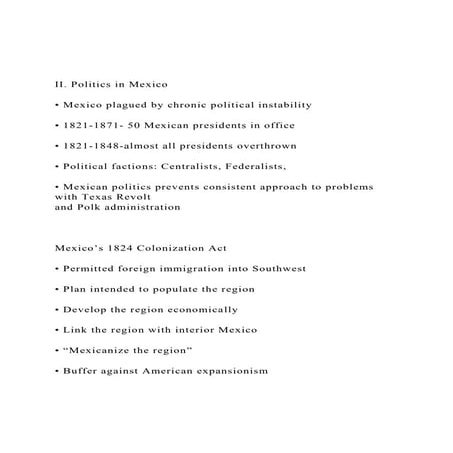 Issues faced by the republic of texas 2 | PPT