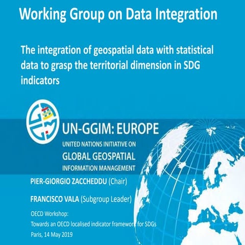Vala, Francisco - The integration of geospatial data with statistical ...