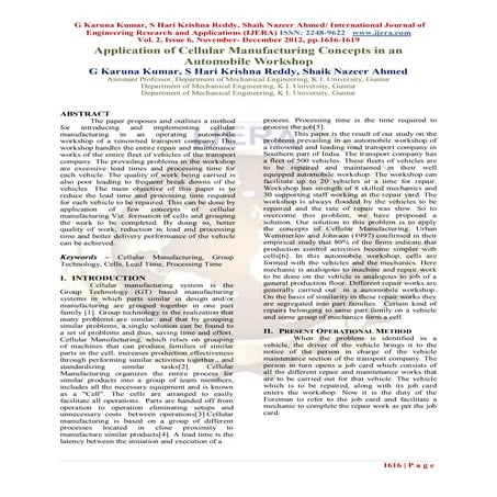 Difference between rework and repair as per IATF 16949:2106 | PDF