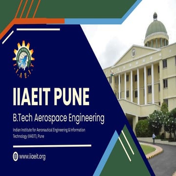 Best Aeronautical Engineering College in India – IIAEIT Pune PPT ...