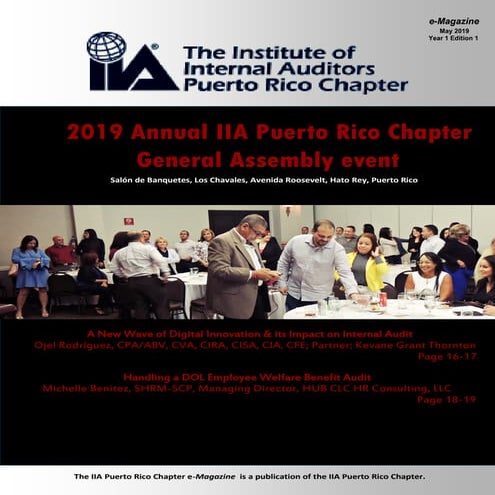 IIA Puerto Rico Chapter e-Magazine may 2019 year 1 edition1 | PDF