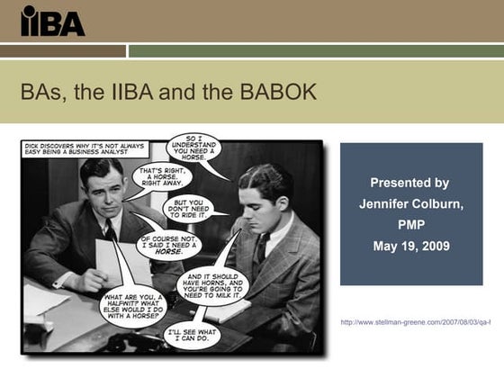 IIBA BABOK version 3 - What's inside | PPT