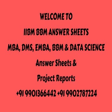 IIBM BBM Answer Sheets 14 IIBM BBM Answer Sheets 14.pdf