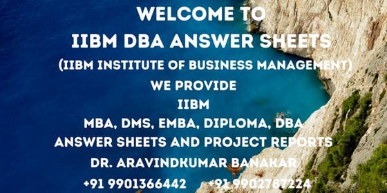 PARUL UNIVERSITY – MBA - Information Systems for Business Solved Assignments | PPT