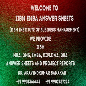 IIBM EMBA Answersheets 5 IIBM EMBA Answersheets 5.pdf