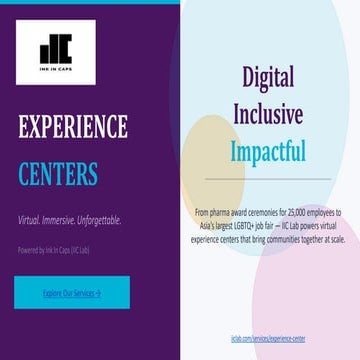 Creating Immersive Virtual Experience Centers for Large-Scale Events | PDF