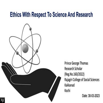 II Ethics with respect to Science & Research.ppt